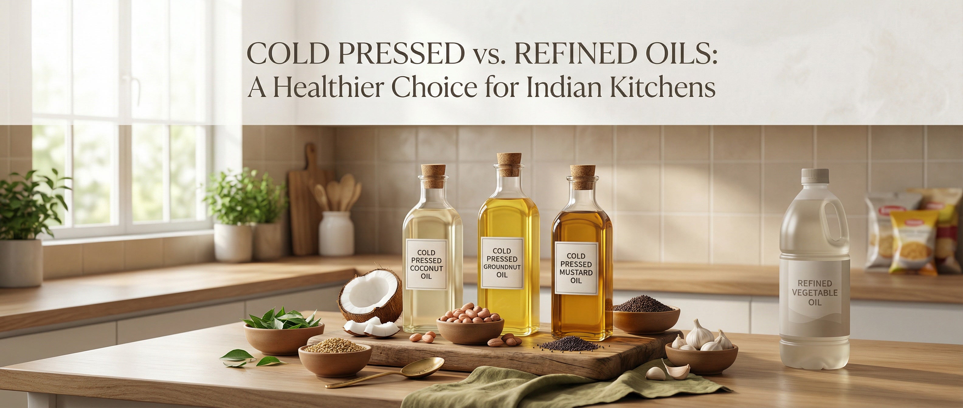 Why Cold Pressed Oils Are Better Than Refined Oils | Pure Nutrition