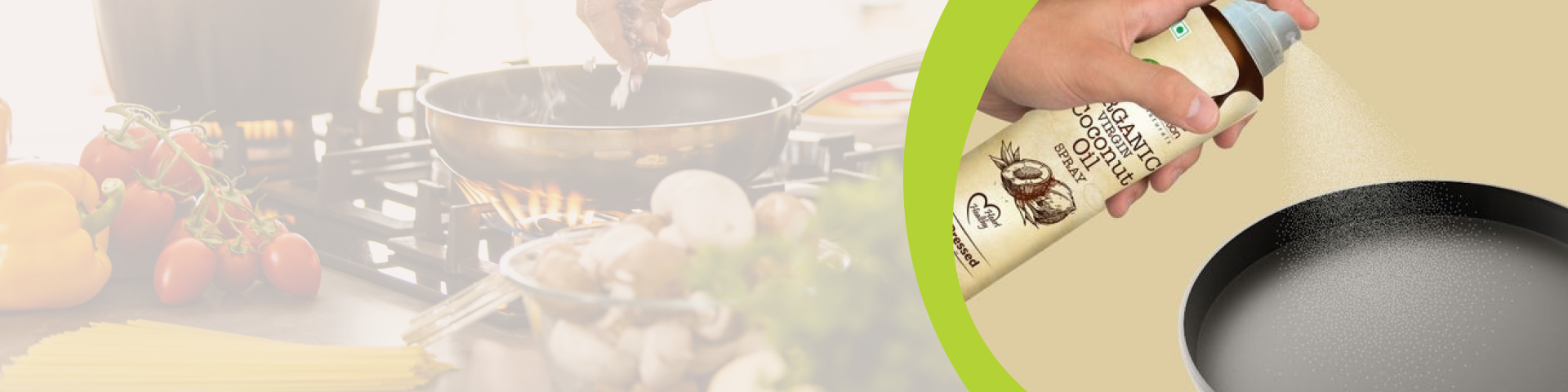Cooking Oil Sprays for Light & Healthy Cooking | Pure Nutrition