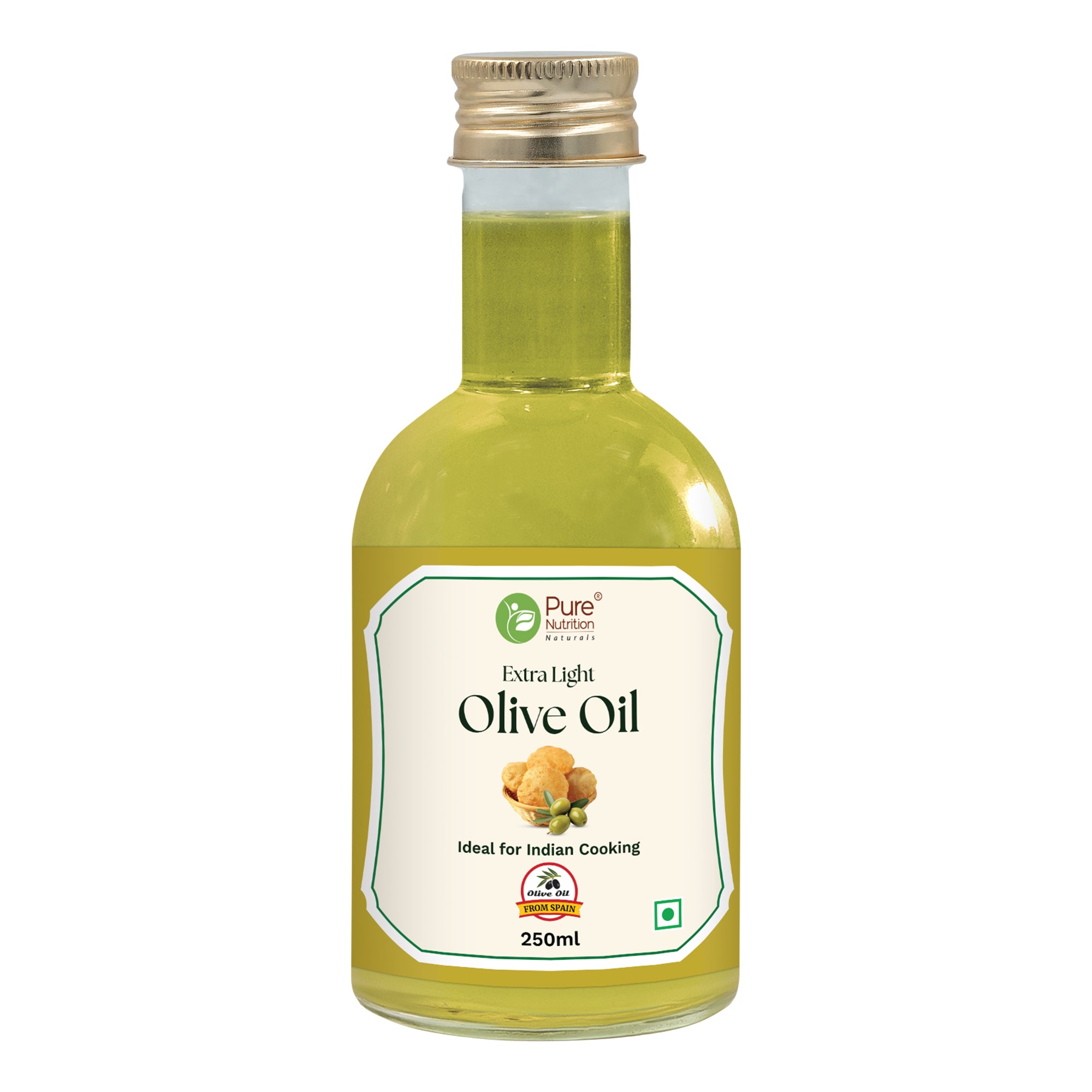 Extra Light Olive Oil | 100% Pure & Edible (250ml) | Ideal for Indian ...