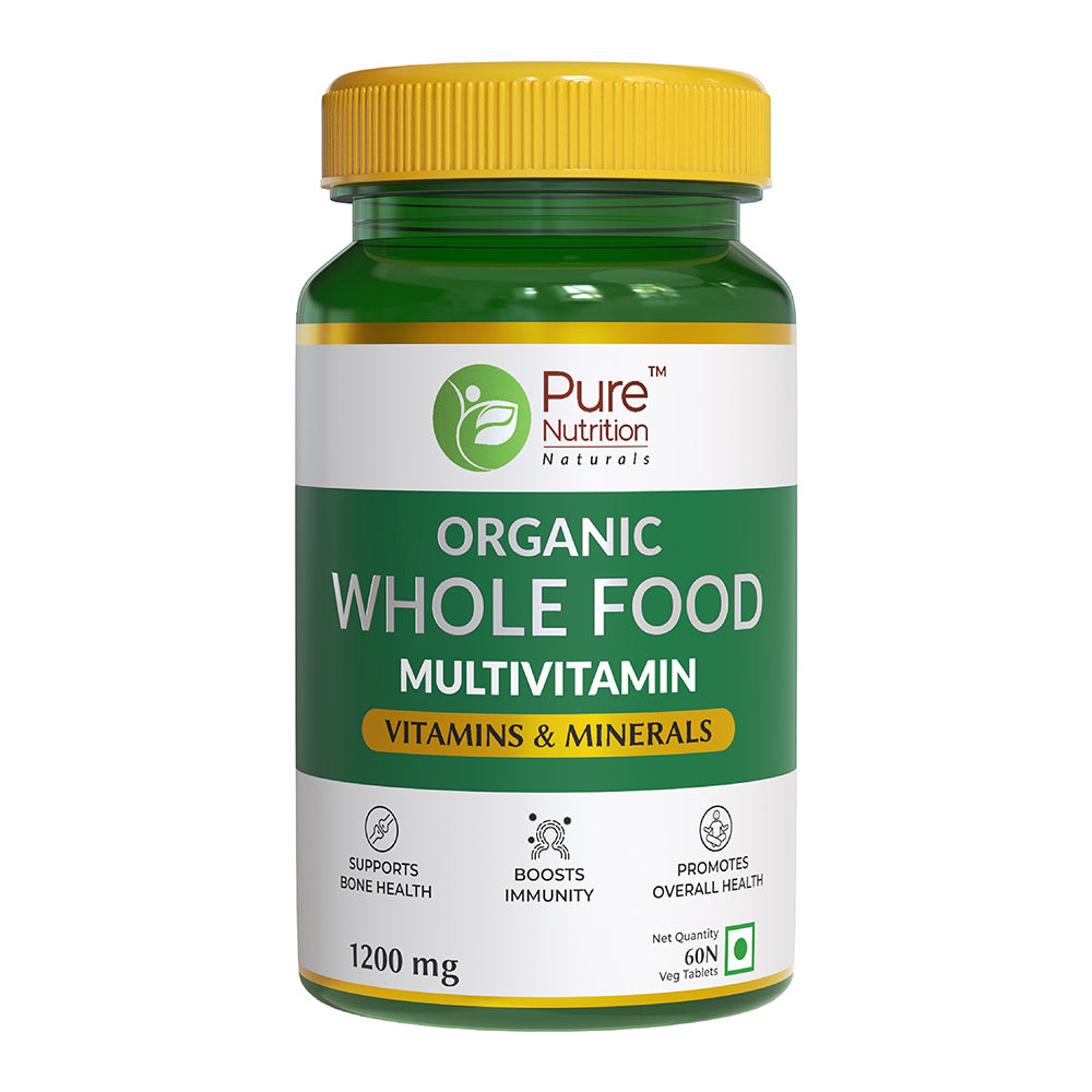 Organic Whole Food Multivitamin 1200mg for Immunity & Holistic Wellnes ...